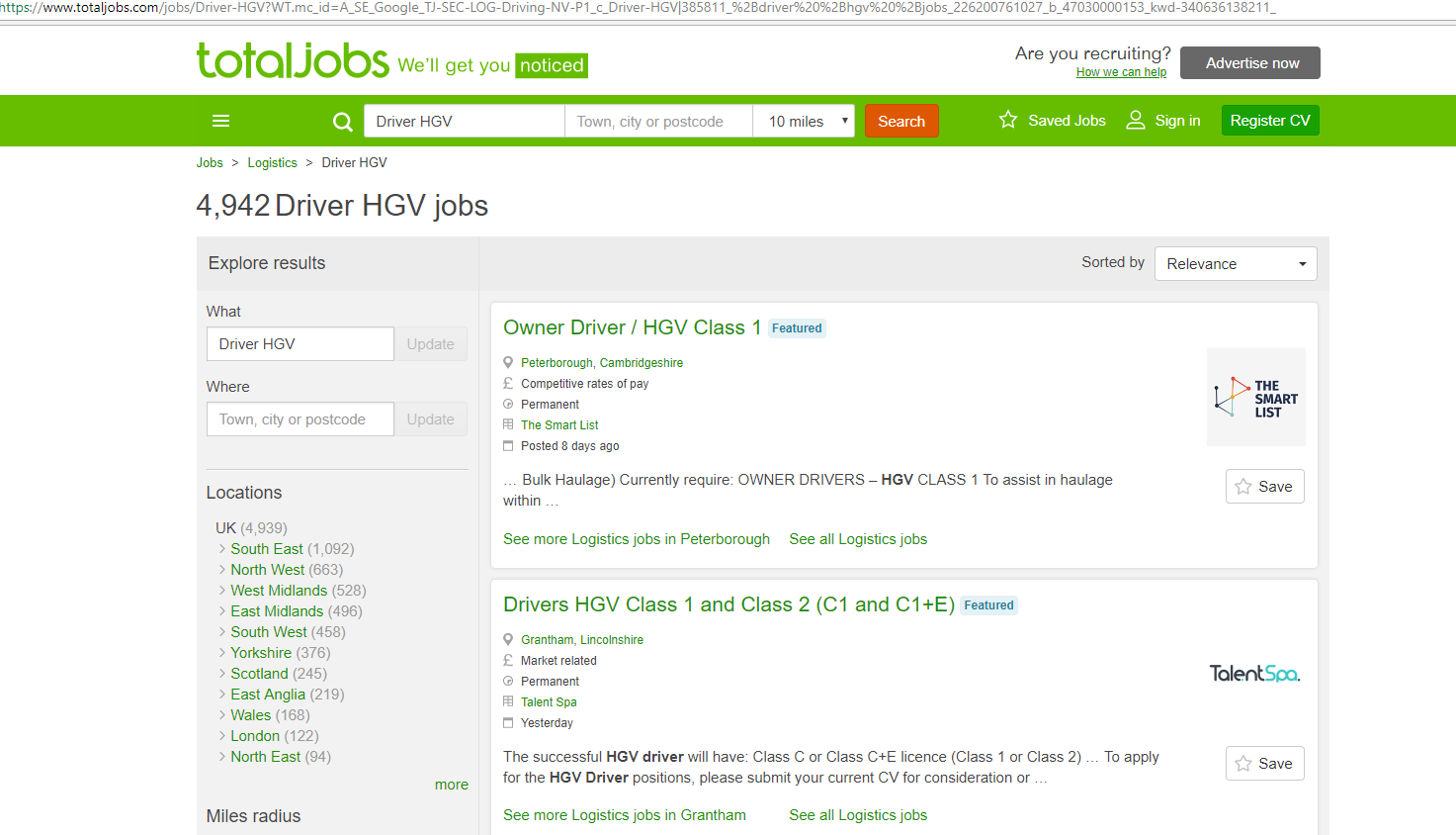 How to get 100's of HGV job options in your email every week?