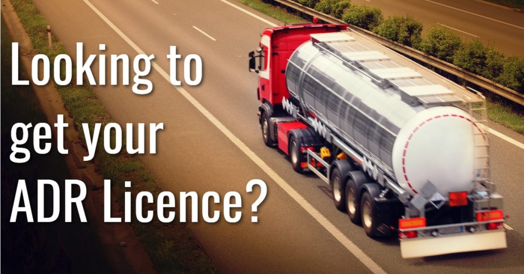 ADR Licence - The Key to Your New Tanker Driver Career